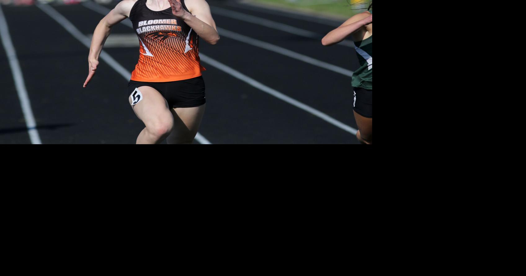 Bloomer girls track team second at Division 2 sectional