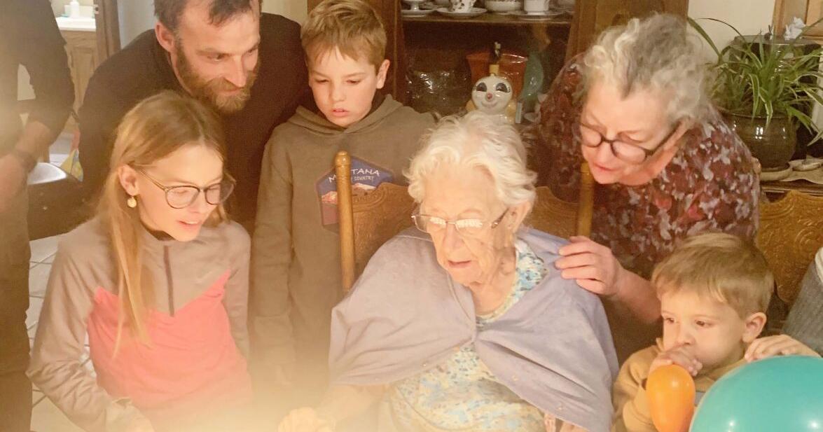 Beth Bixby celebrates 100 years | News | choteauacantha.com