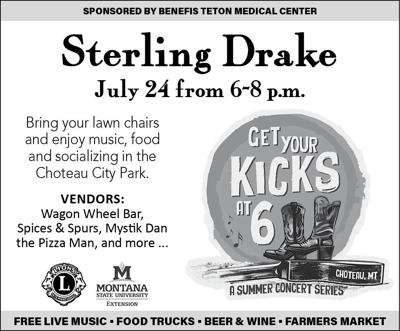 Get Your Kicks at 6- Sterling Drake | Calendar | choteauacantha.com