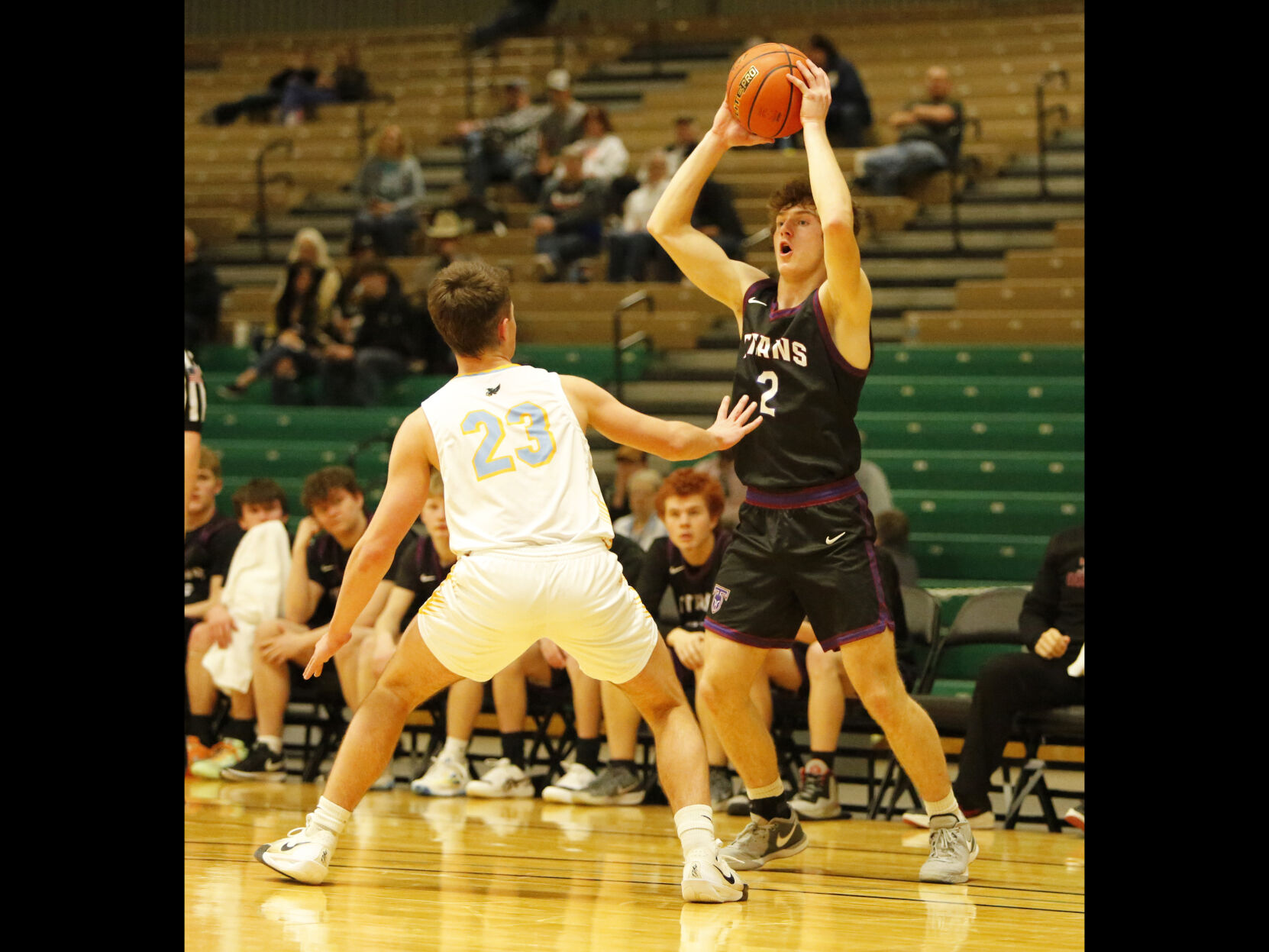 Power/Dutton-Brady Boys Basketball vs. C-J-I | | choteauacantha.com