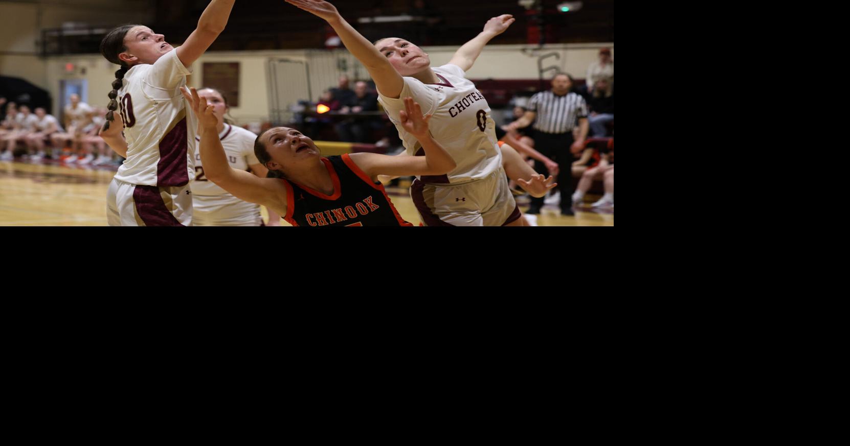 CHS Girls Basketball vs. Chinook | | choteauacantha.com