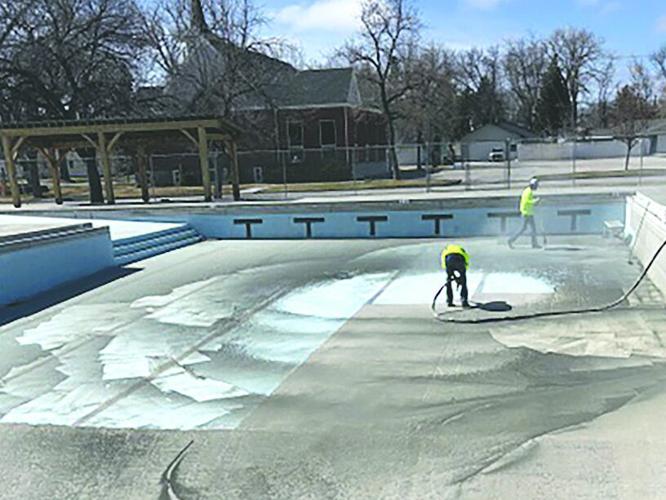 Pool repainted but broken service line delays opening | News ...