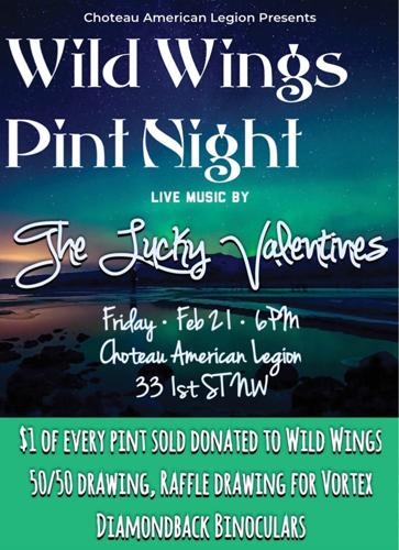Wild Wings Pint Night | Calendar | choteauacantha.com