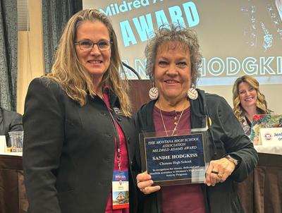 Hodgskiss receives MHSA award | News | choteauacantha.com