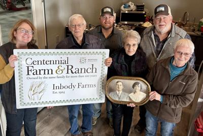 Inbody Farms recognized for 100 years | News | choteauacantha.com