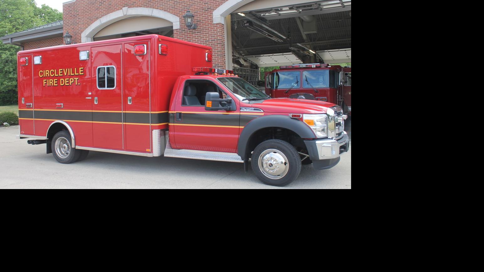 New ambulance in service at CFD | News | circlevilleherald.com