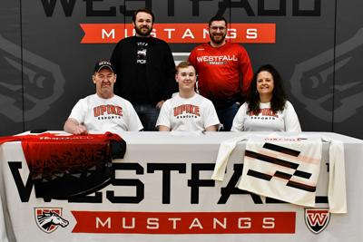 Austin Mullins is the first at Westfall to sign a letter of intent to ...