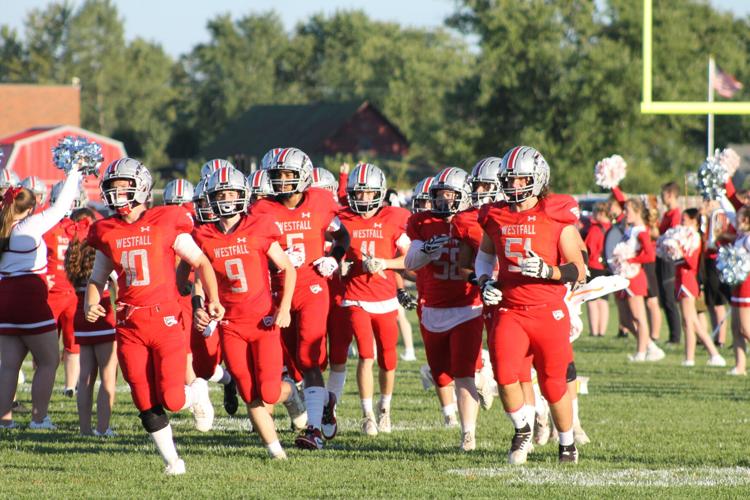 Westfall defeats Circleville, Mustangs' Wickline sets school record ...