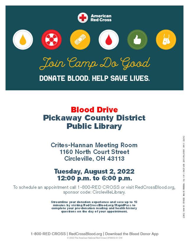 Give Blood, Receive Gift Card | News | circlevilleherald.com
