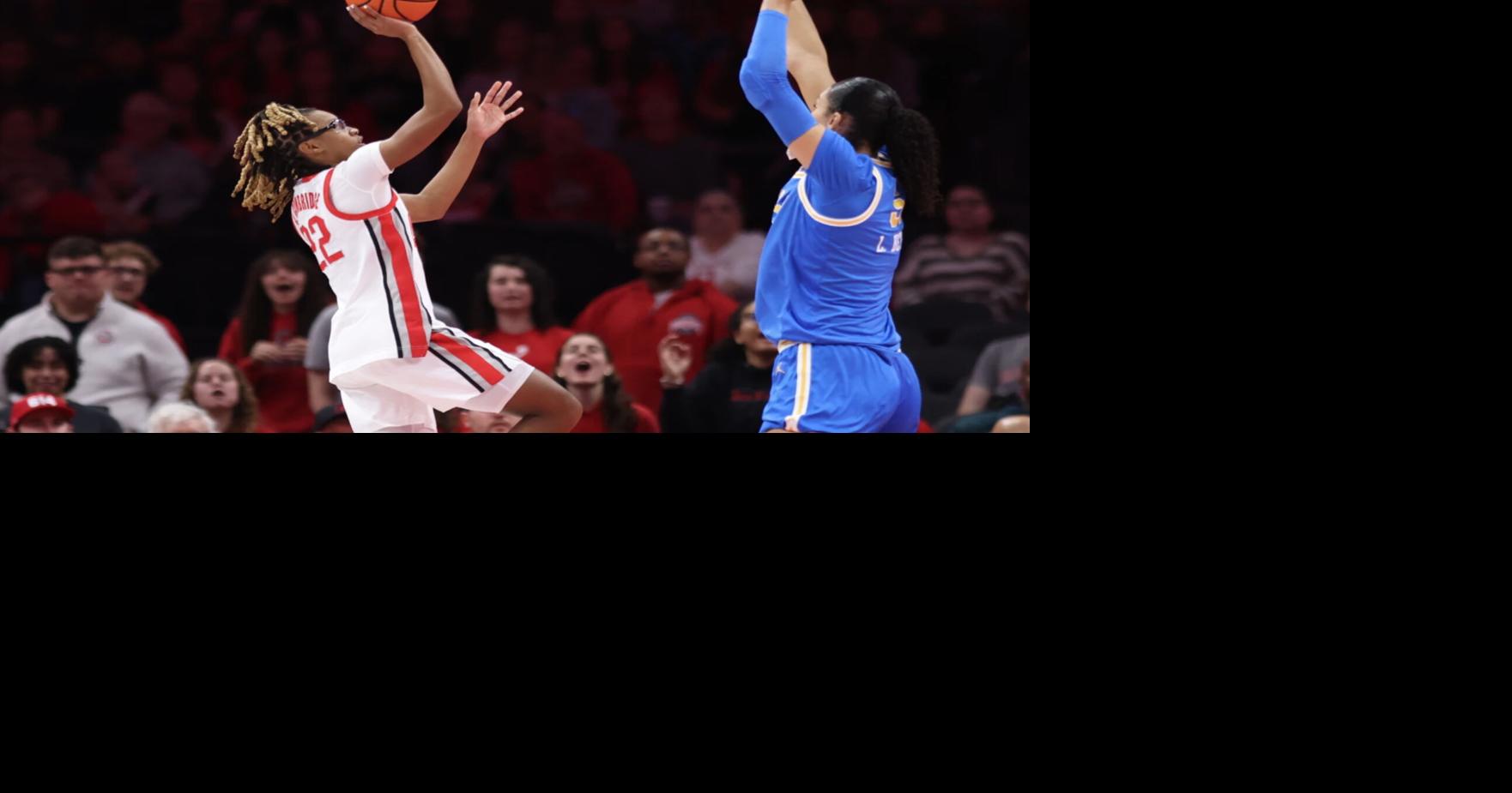 AP women’s basketball player of the week is No. 14 Ohio State’s Jaloni ...