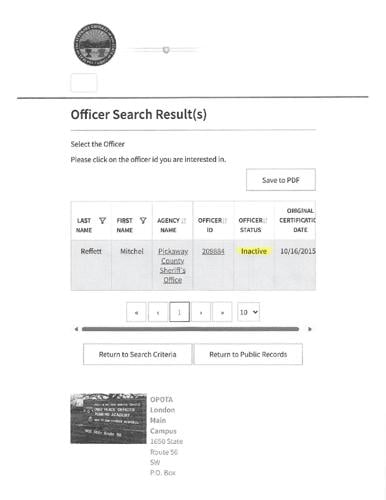 Pickaway County Sheriff Hafey explains how deputy was hired by mistake ...