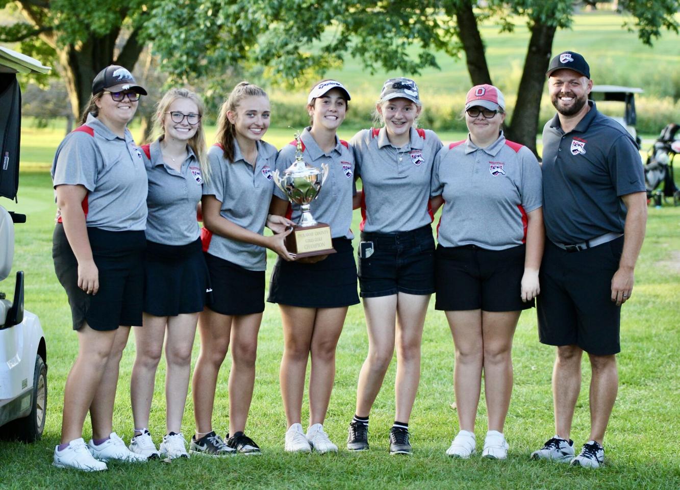 The Westfall girls' golf team wins the County Tournament for the second ...