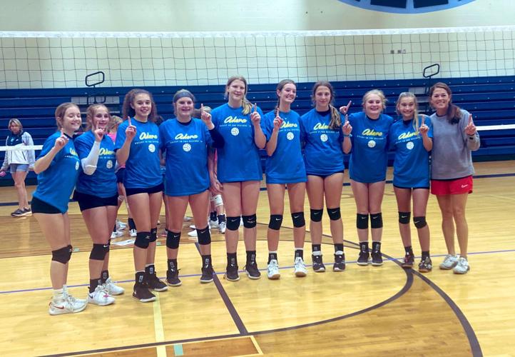 The Circleville volleyball varsity and JV teams had a strong ...