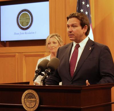 Florida Gov. Ron DeSantis visits Ohio in support of congressional term ...