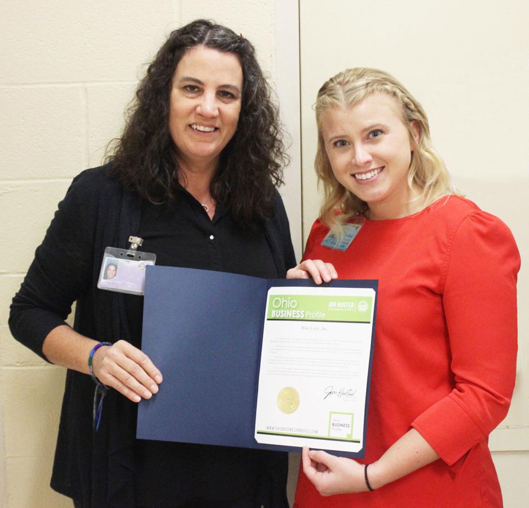 Bike Lady recognized by Ohio Sec. of State | News | circlevilleherald.com