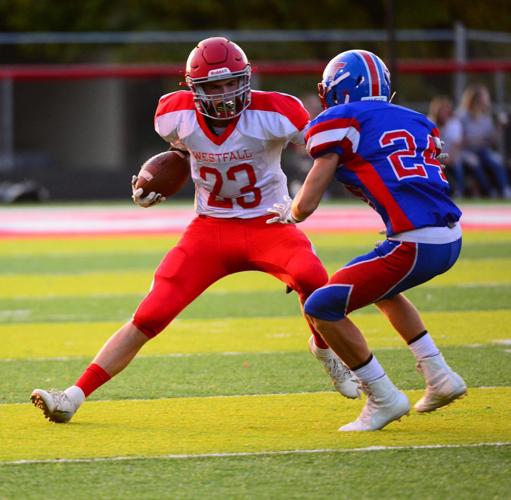 Mustangs snap skid against Pioneers with 38-6 win | Sports ...