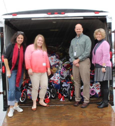 Bike Lady presents DJFS with bicycles for foster children | News ...