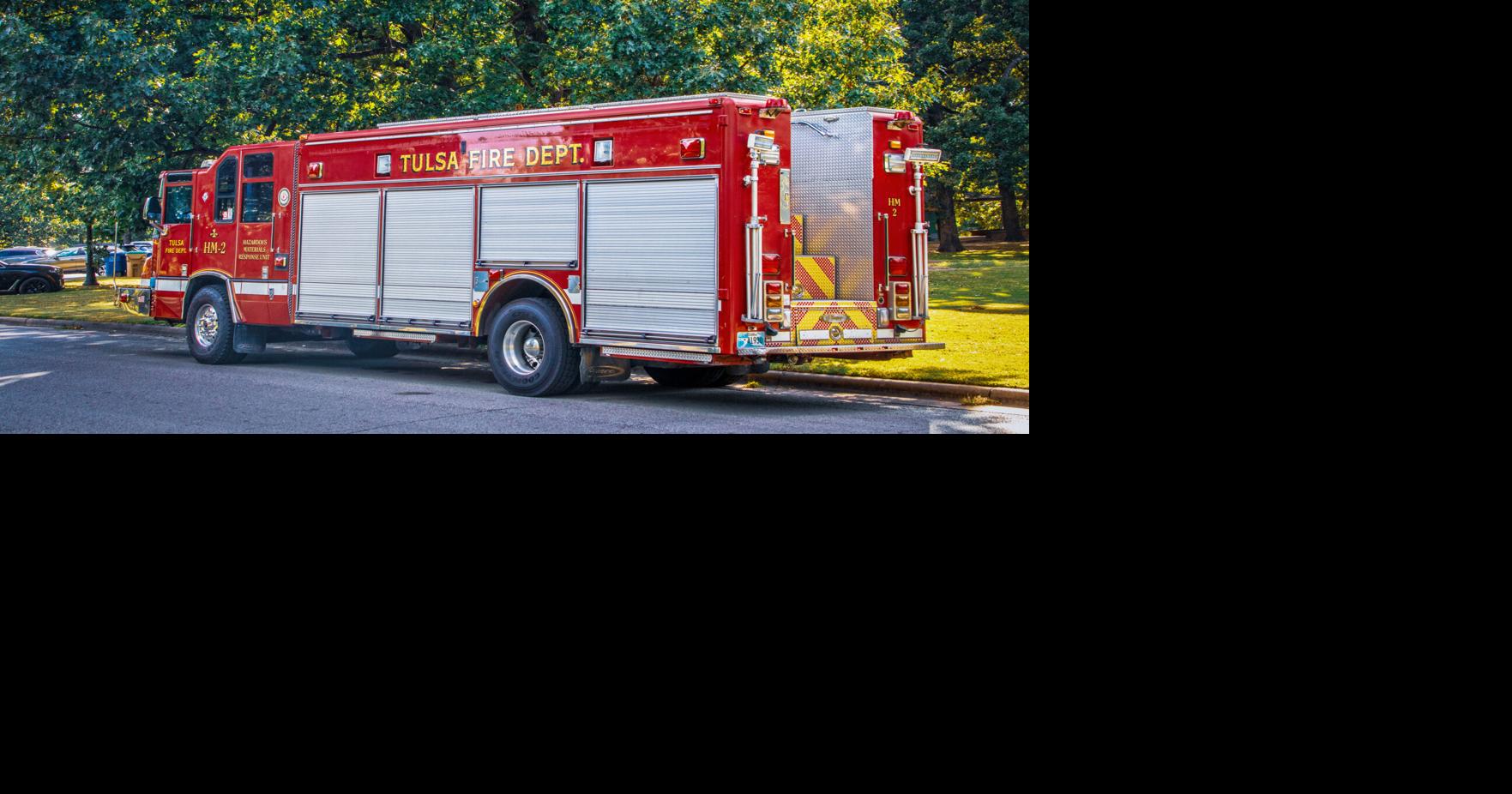 Fire Truck Crash in Tulsa Amid Treacherous Conditions | Community ...