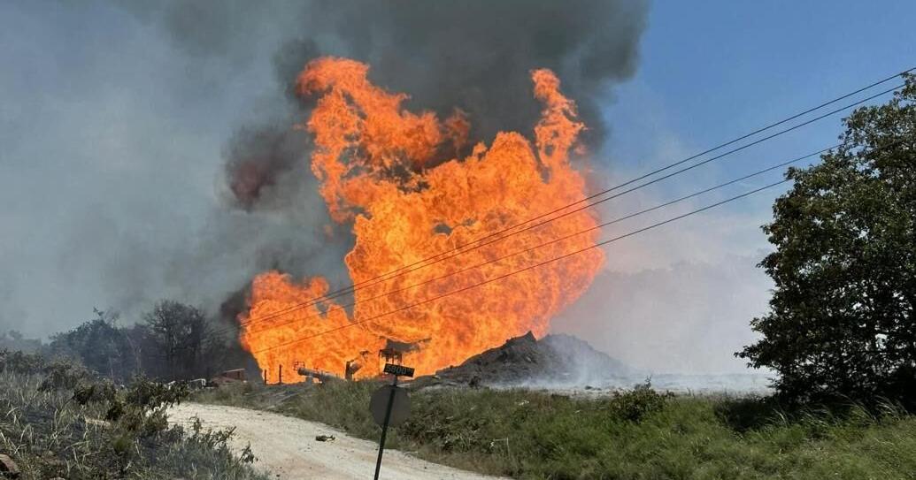 Terlton pipeline fire caused no injuries or fatalities due to a line ...