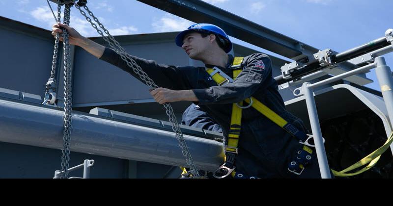 Fire Controlman 2nd Class Joseph Viar at sea | Community ...
