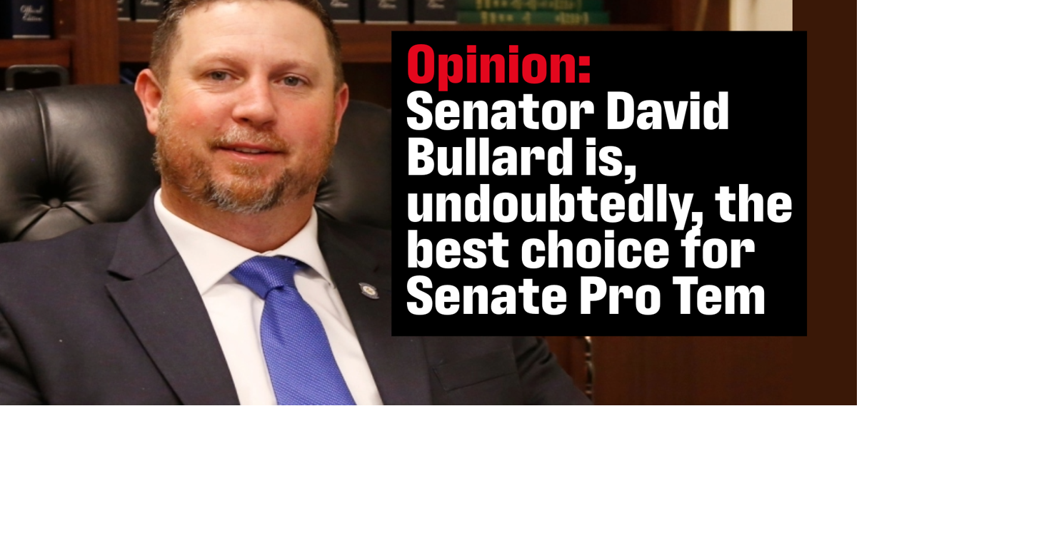 Senator David Bullard is, undoubtedly, the best choice for Senate Pro ...