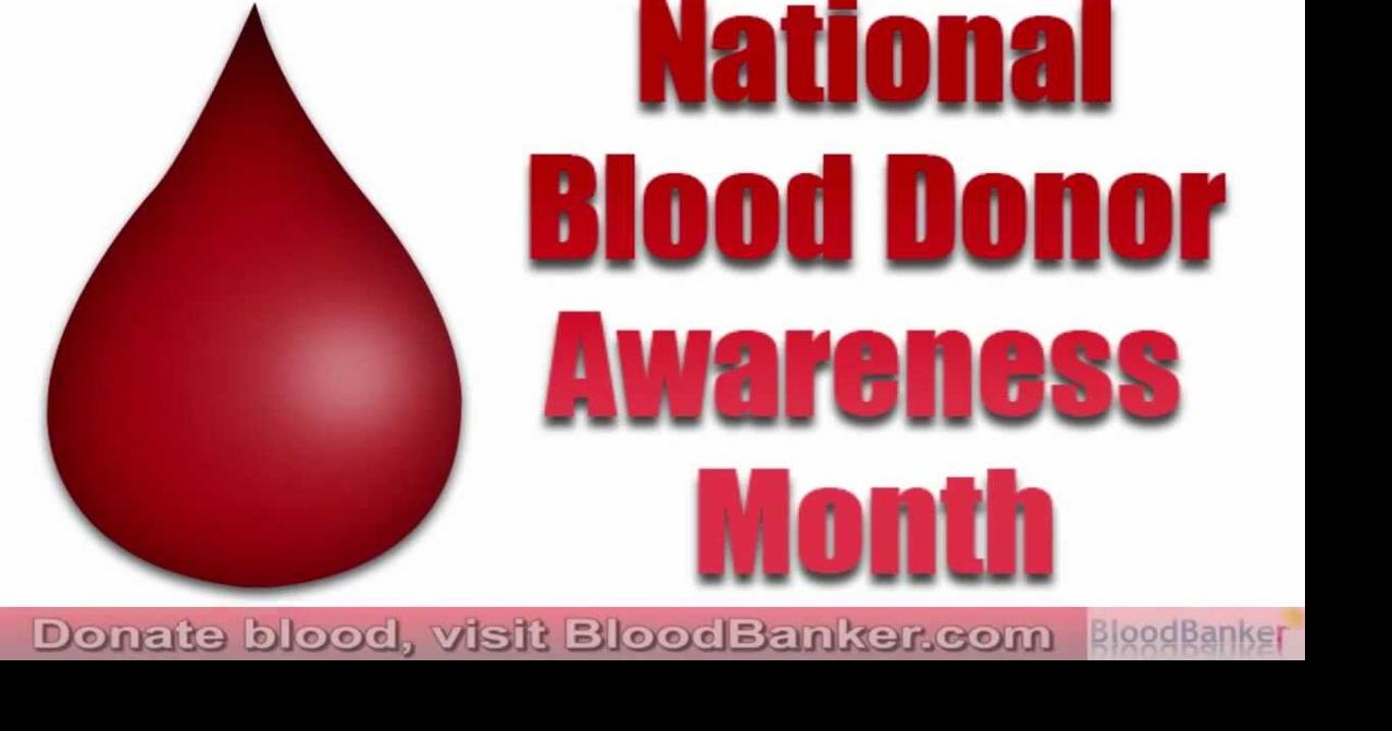 OBI Blood Donor Awareness Month is January, a month of high demand ...