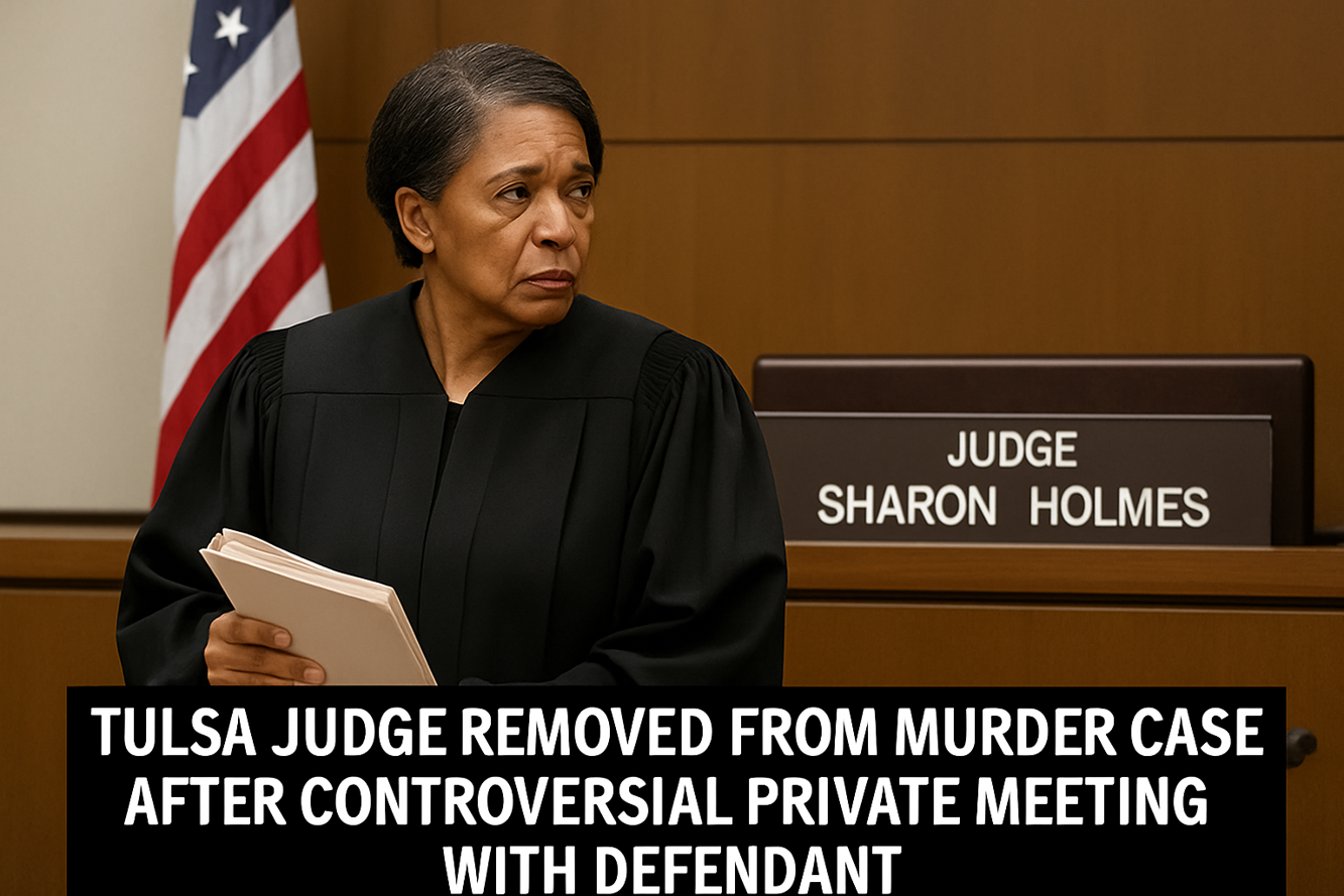 Tulsa Judge Sharon Holmes Removed from Murder Case After Controversial ...