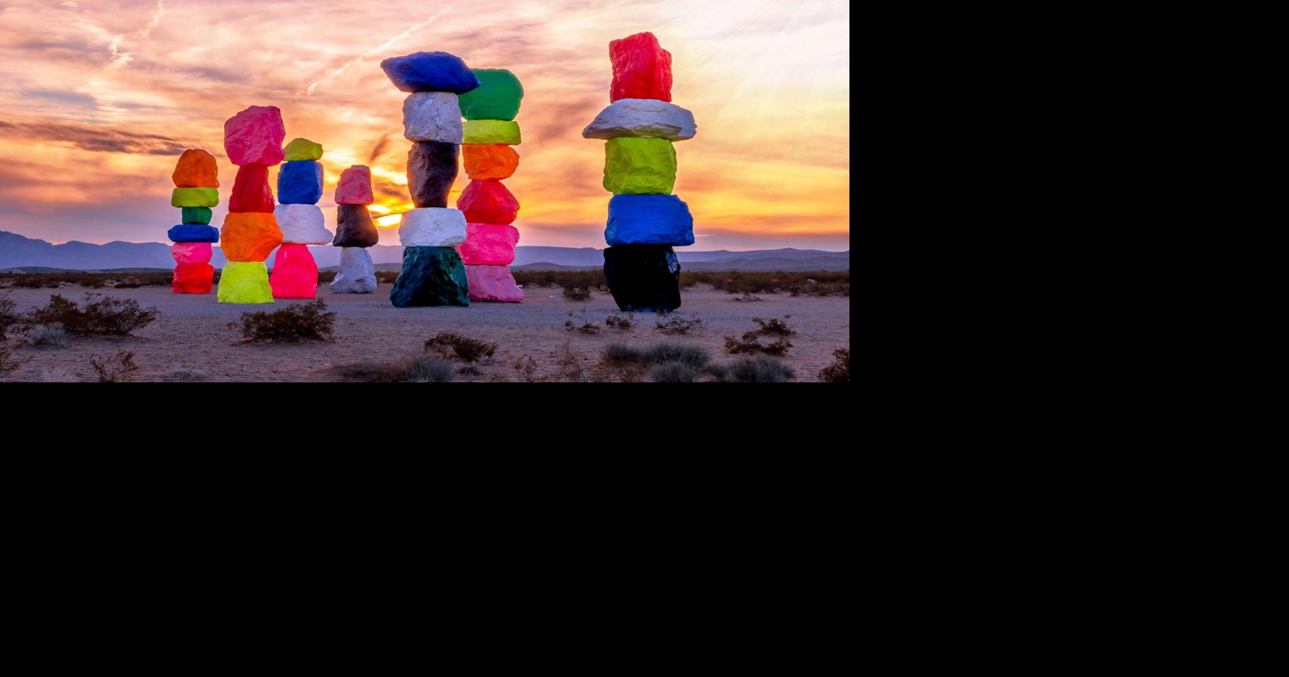 Seven Magic Mountains: Iconic Art Installation May Move From Las Vegas ...