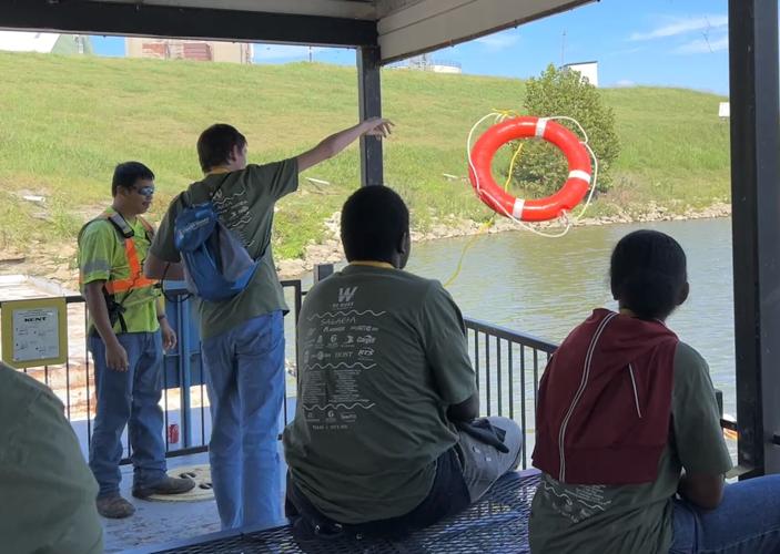 More than 200 Rogers County, Tulsa students tour Port of Catoosa | News ...