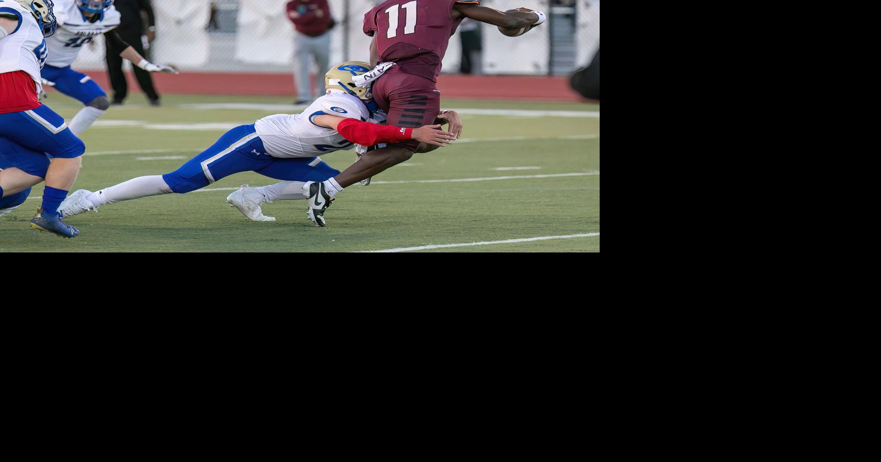 FOOTBALL: Mustangs score 27 unanswered points to beat McLain, finish ...