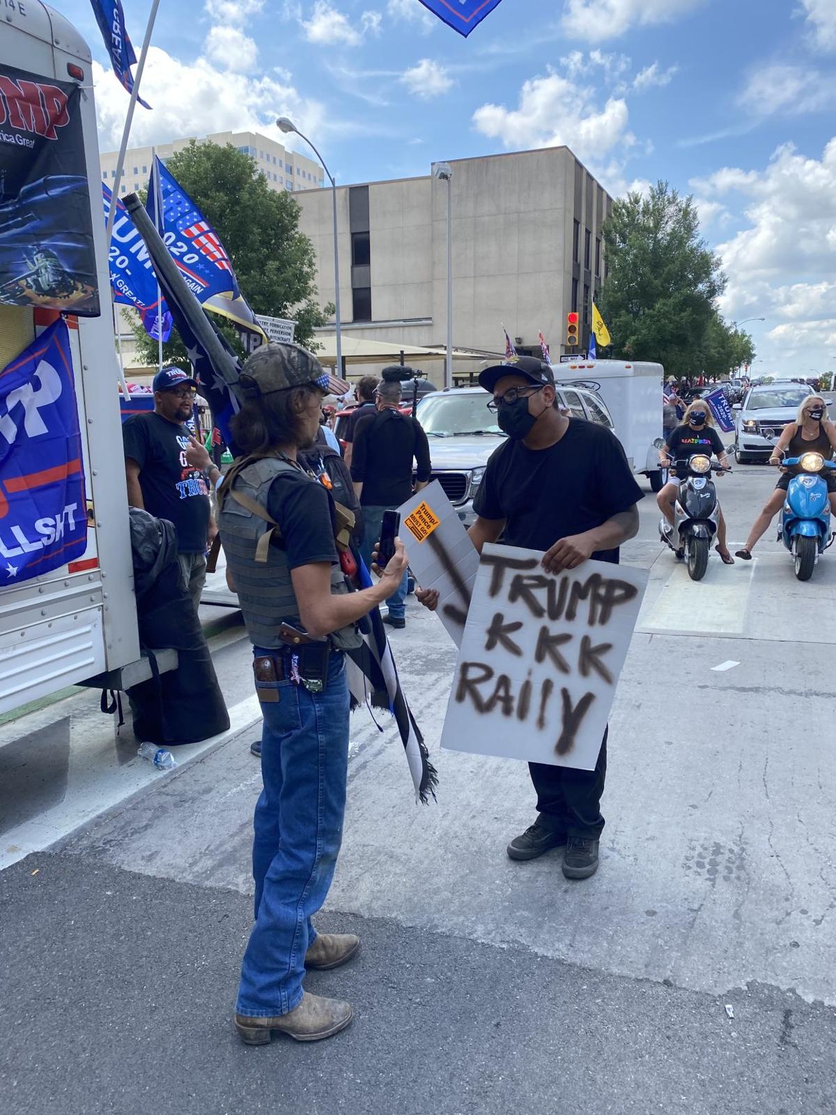 GALLERY: Trump rally, protest in Tulsa | Gallery | claremoreprogress.com
