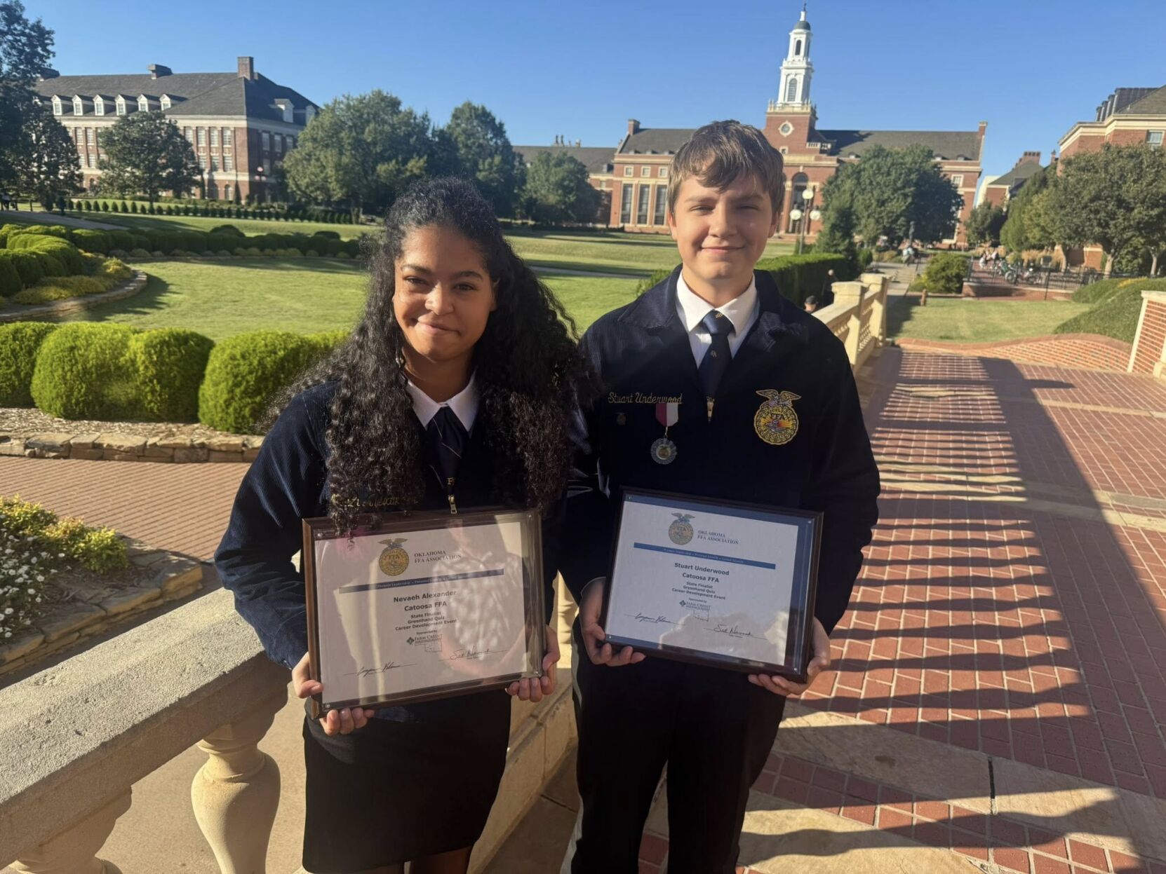 Catoosa FFA member secures program's first state win with Greenhand ...