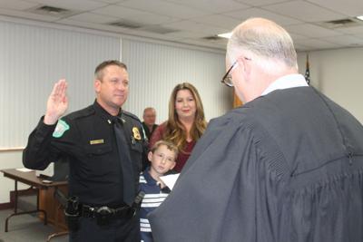 Steve Cox sworn in as Claremore Deputy Police Chief | News ...