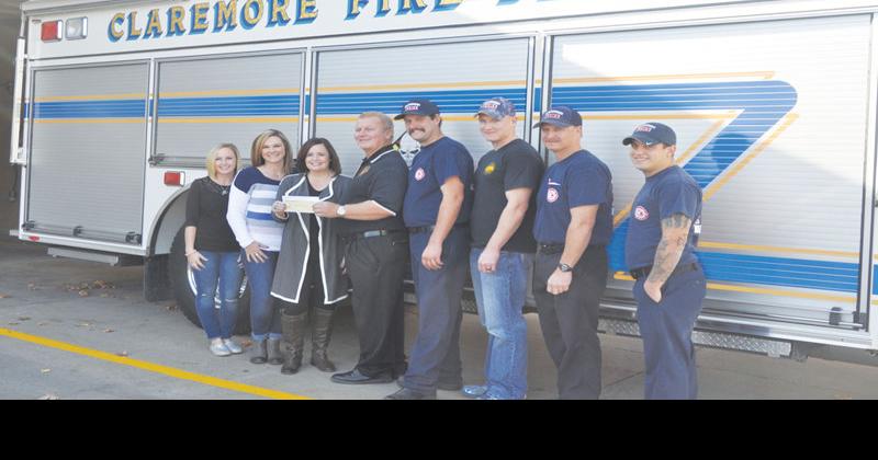 CFD donates to Oklahoma Project Woman | News | claremoreprogress.com