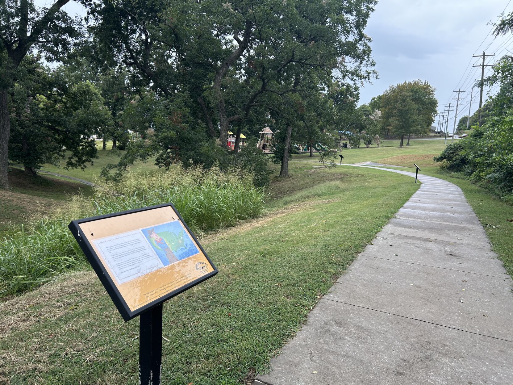 Library Storywalk features book on Will Rogers by Claremore's Buckaroo ...