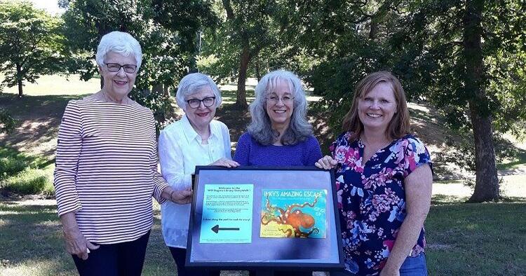 Library creates Will Rogers Library StoryWalk | News ...