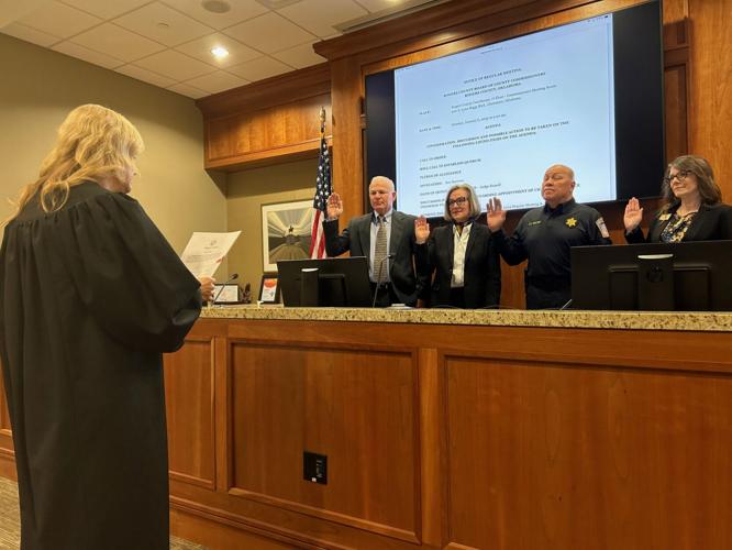 Hendrix steps up as 2025 chairman of Rogers County Commissioners ...