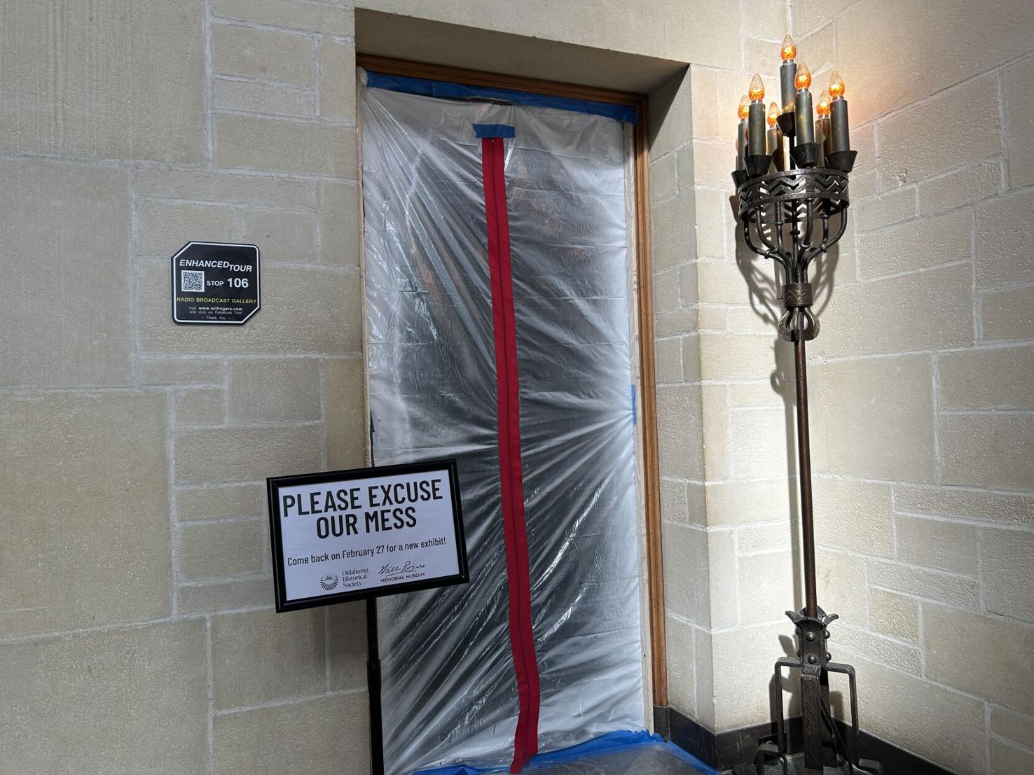 Will Rogers museum construction uncovers long-sealed curator's bathroom ...