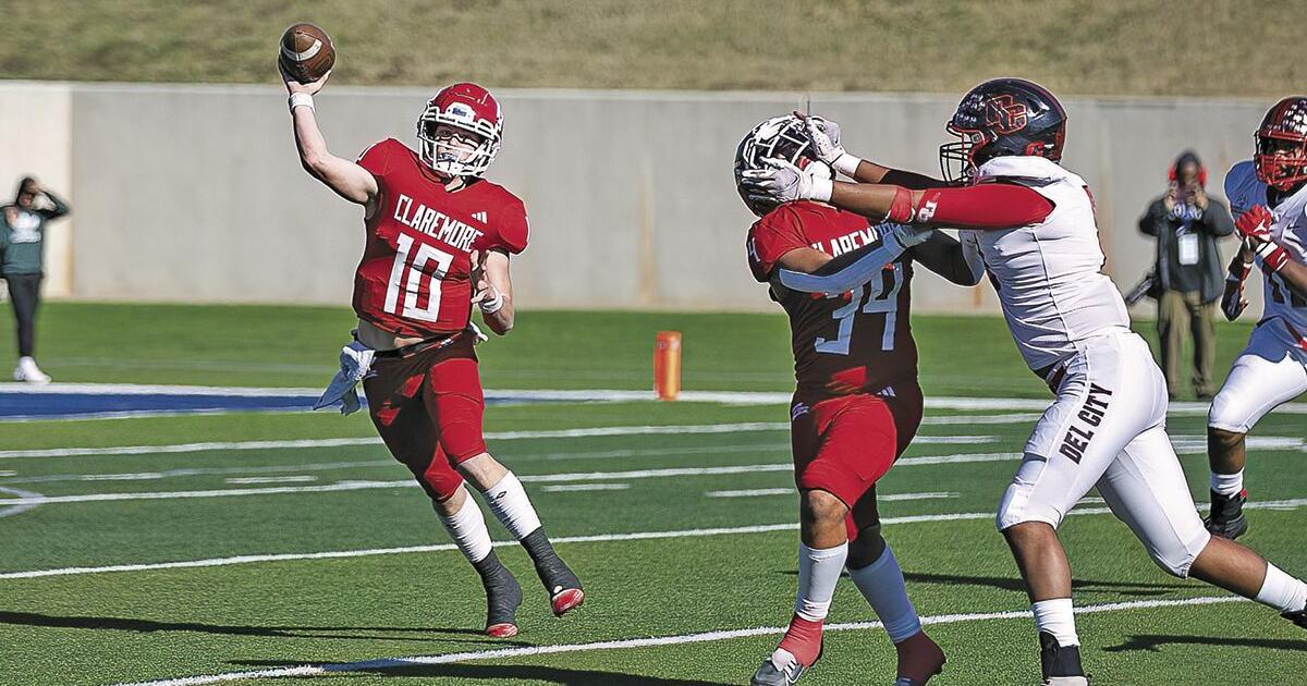 FOOTBALL: Claremore quarterback Etheridge collects All-State accolades ...