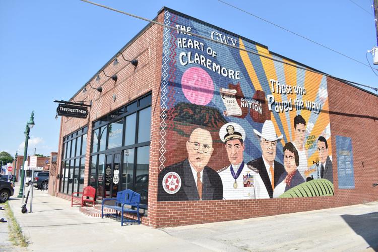 Mural remembers Cherokee roots: “Heart of Claremore” showcases six ...