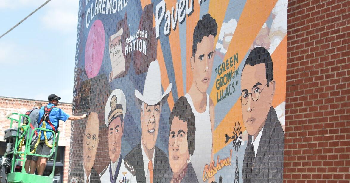 Mural celebrates Cherokee ties: Cherokee Nation to debut large-scale ...