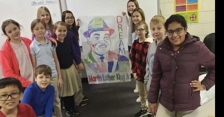 Legacy students create MLK mural | Community | claremoreprogress.com