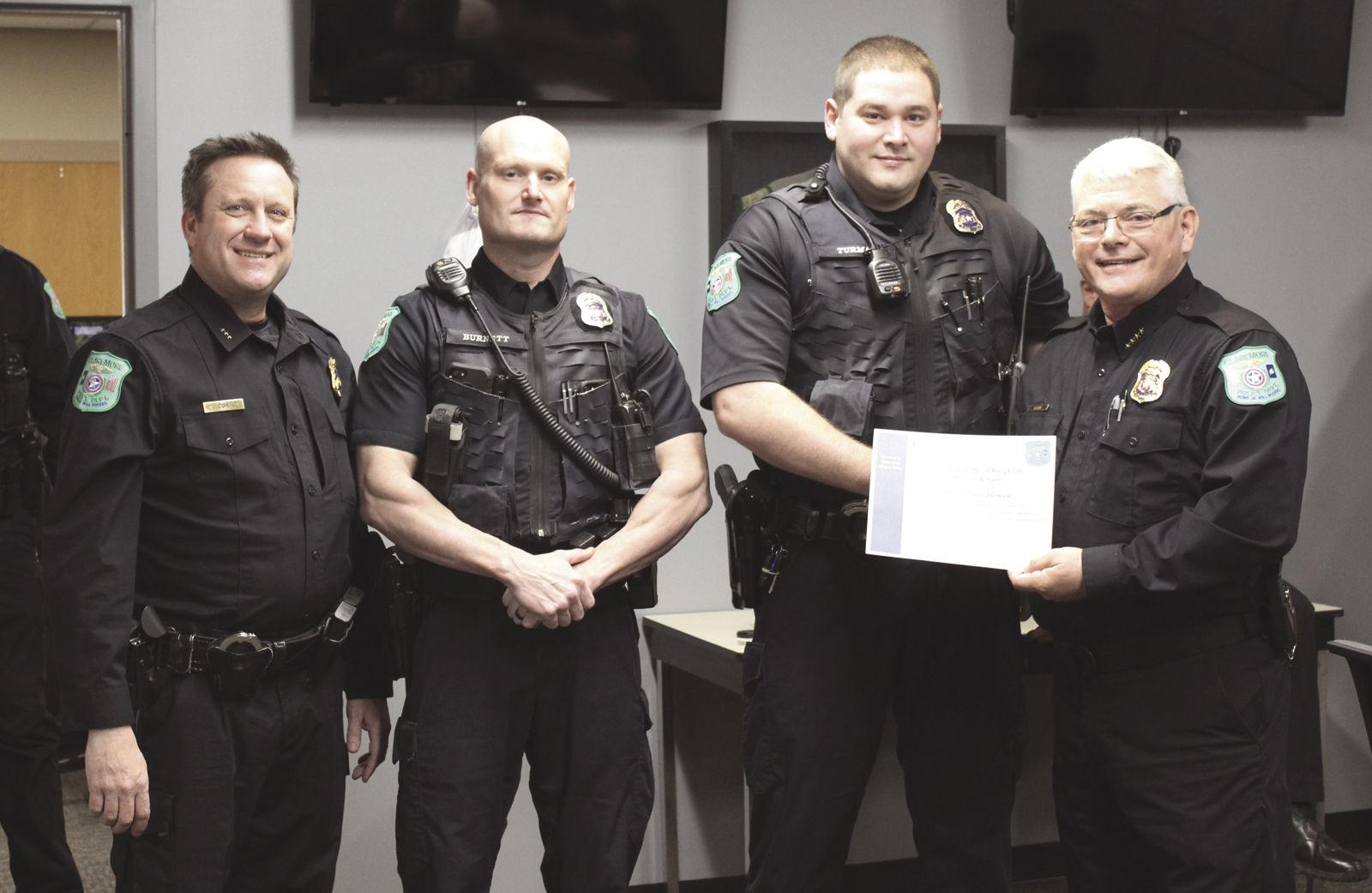 Claremore officers awarded for life saving, bravery | News ...