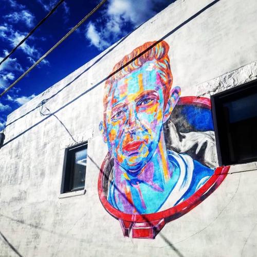 Brighter and bolder: Mural part of alley revitalization project | News ...