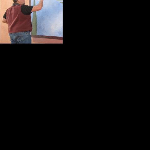 Artist behind two downtown Claremore murals talks process, inspiration ...