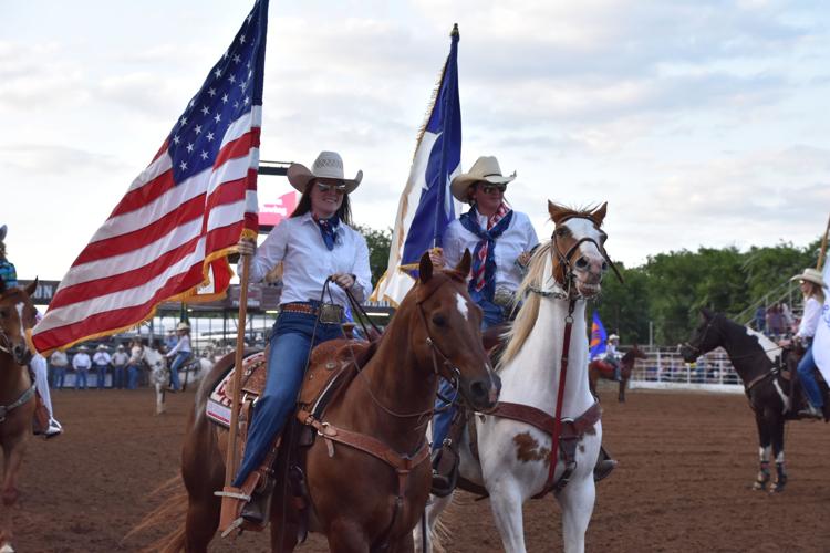 Military, first responders honored during rodeo kickoff | Local News ...