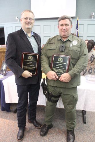 Long time CPD officers Gorman, Sigler retire | Local News ...