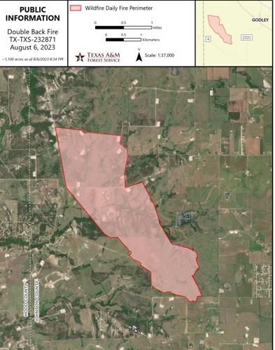 UPDATE: Godley fire efforts ongoing; 50% contained | Local News | cleburnetimesreview.com