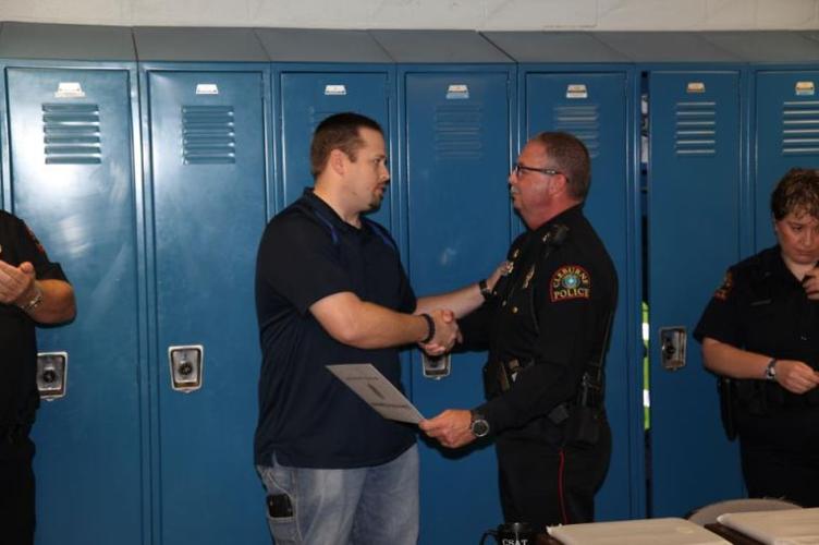 Outgoing chiefs honor two Cleburne police officers | Local News ...
