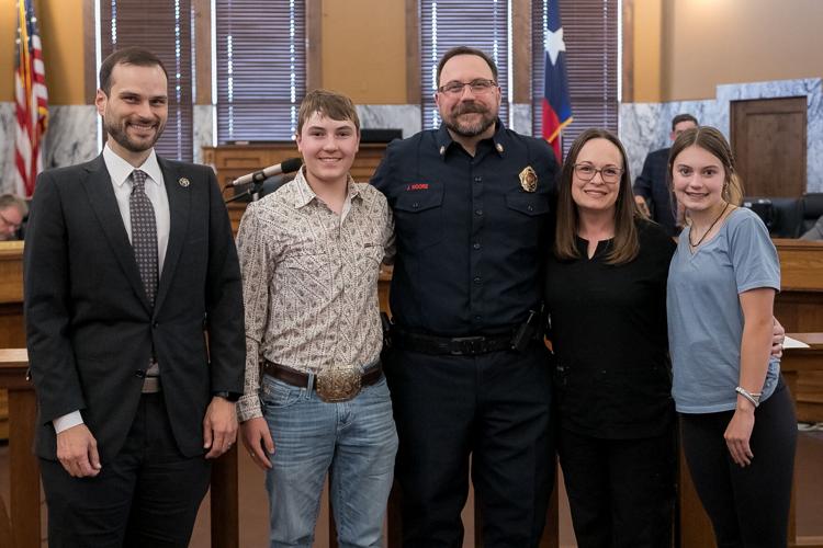 JCEM Director Jamie Moore sworn in as county's first fire marshal ...